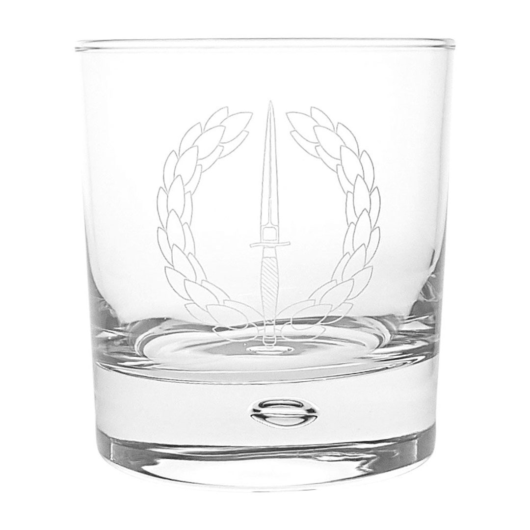 Commando Association Bubble Base Whisky / Juice Glass - Etsy