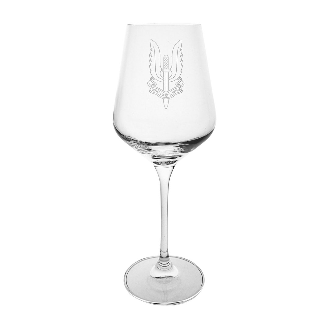 Special Air Service, SAS Infinity Red Wine Glass - Etsy