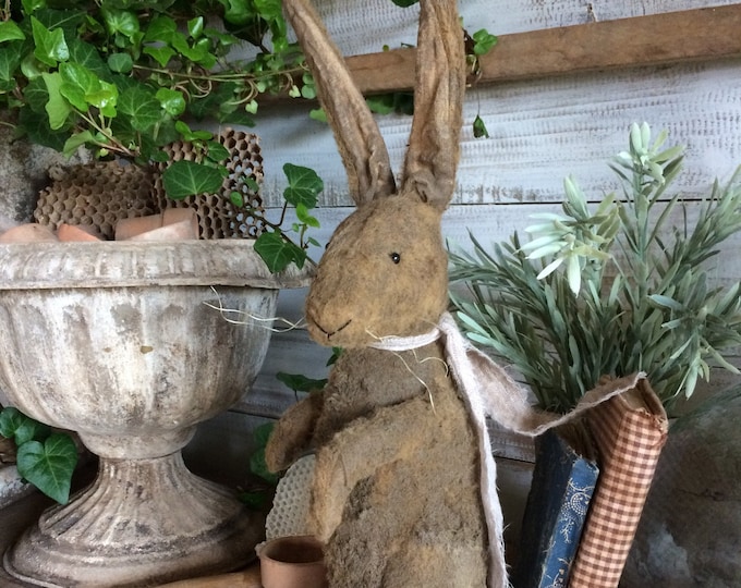 Primitive Bunny~ Primitive Rabbit~ Primitive Spring~ Primitive Decor ...
