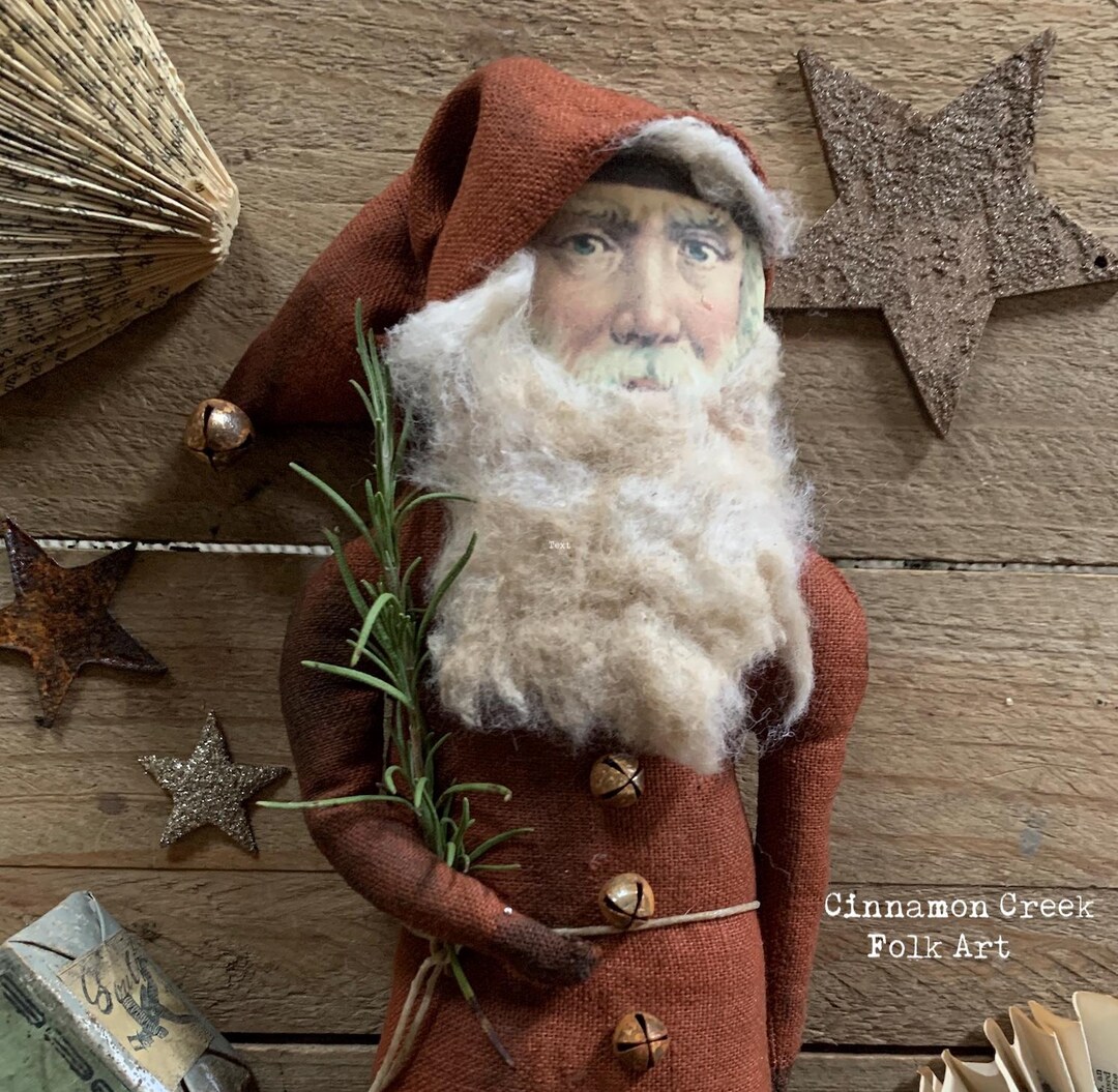 Olde St. Nick PATTERN- the DELIVERED to Your MAILBOX Version - Etsy