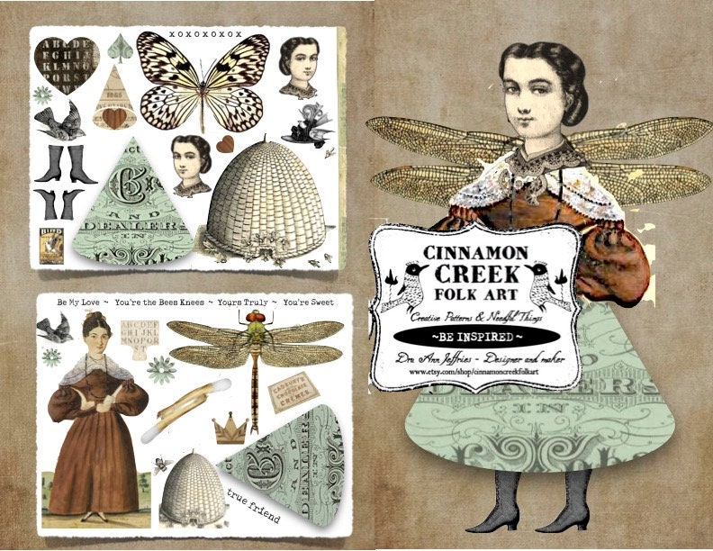 Emma INSTANT DOWNLOAD Paper Doll Sheets | Etsy