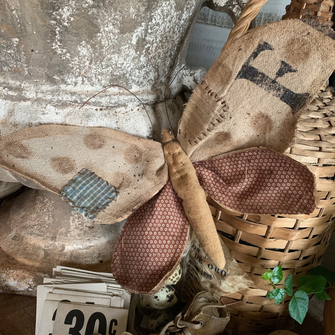 Tattered Butterfly INSTANT DOWNLOAD PATTERN | Etsy UK