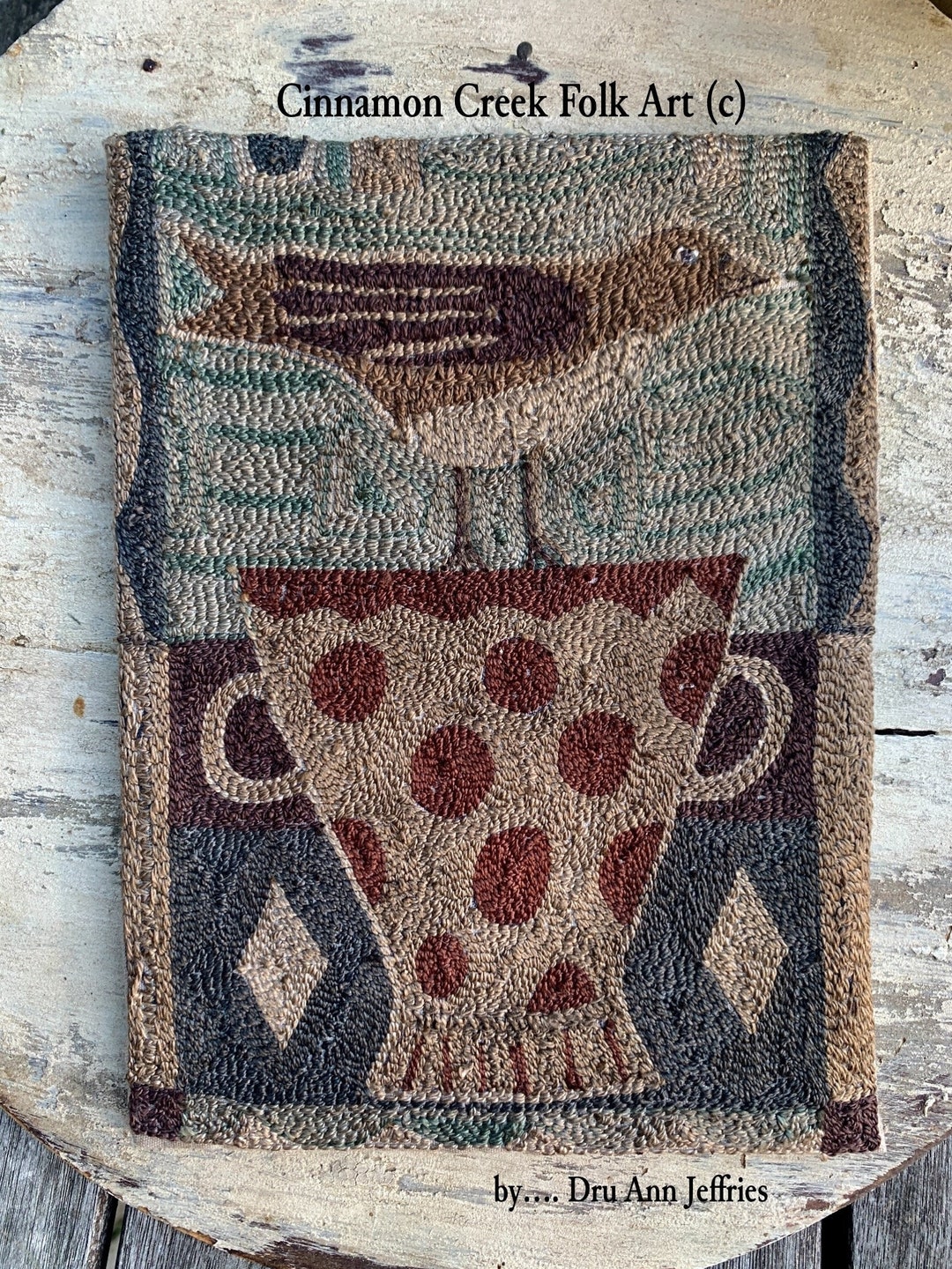 Polka Dot Perch - Needlepunch PATTERN - PDF Version - Etsy