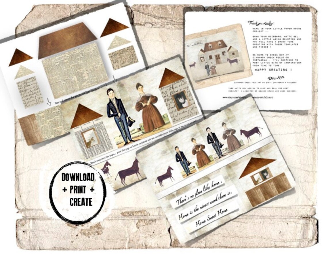 A Happy Home INSTANT DOWNLOAD - Etsy