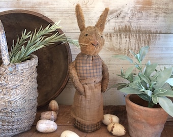 Stand up Rabbit PAPER PATTERN by Dru Ann of Cinnamon Creek | Etsy