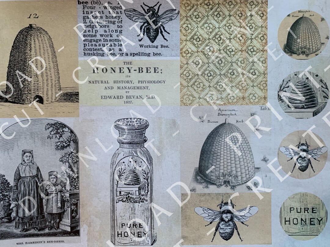 Bee Creative PRINTABLE Pages - INSTANT DOWNLOAD - Etsy