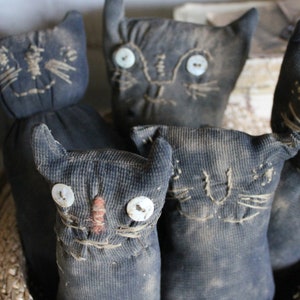 Digital PATTERN - "three Old Cats'' - Instant Download - Etsy