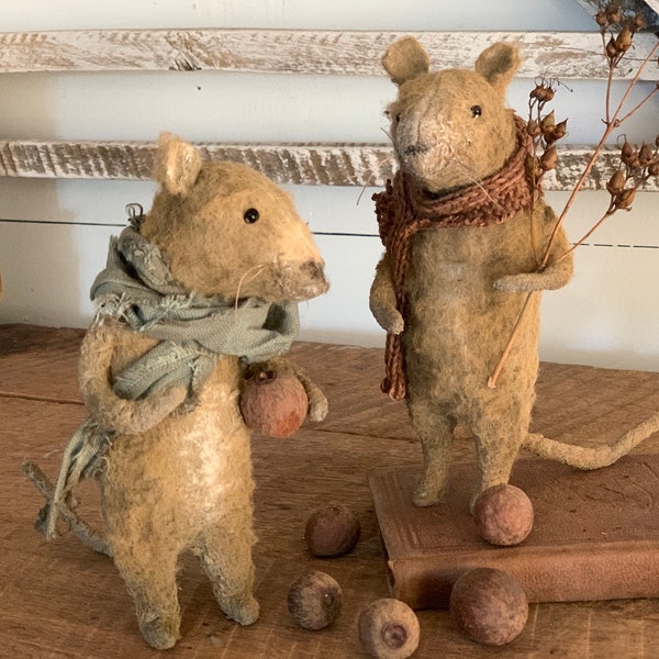 Primitive Mouse - Etsy