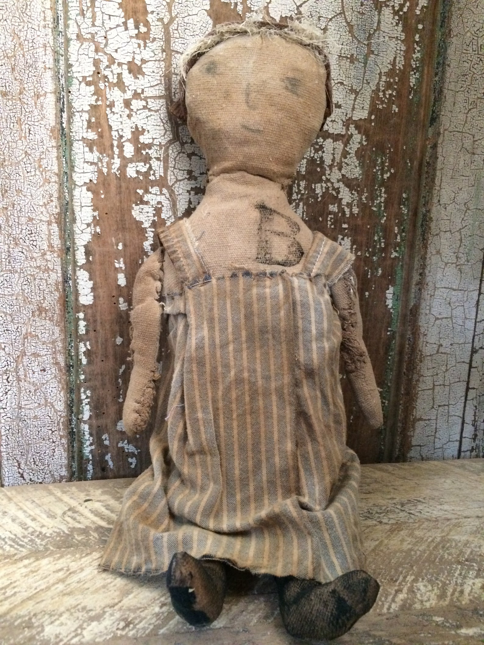 Butterbean - Primitive Doll - PAPER PATTERN by Dru Ann - Cinnamon Creek ...