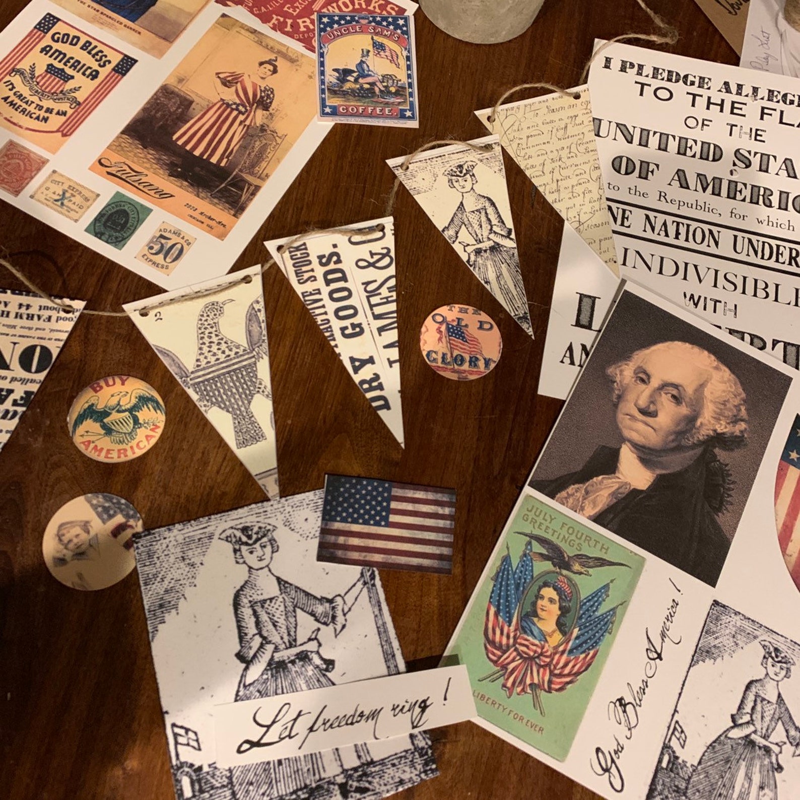 Americana Printables Instant Digital Download | Etsy