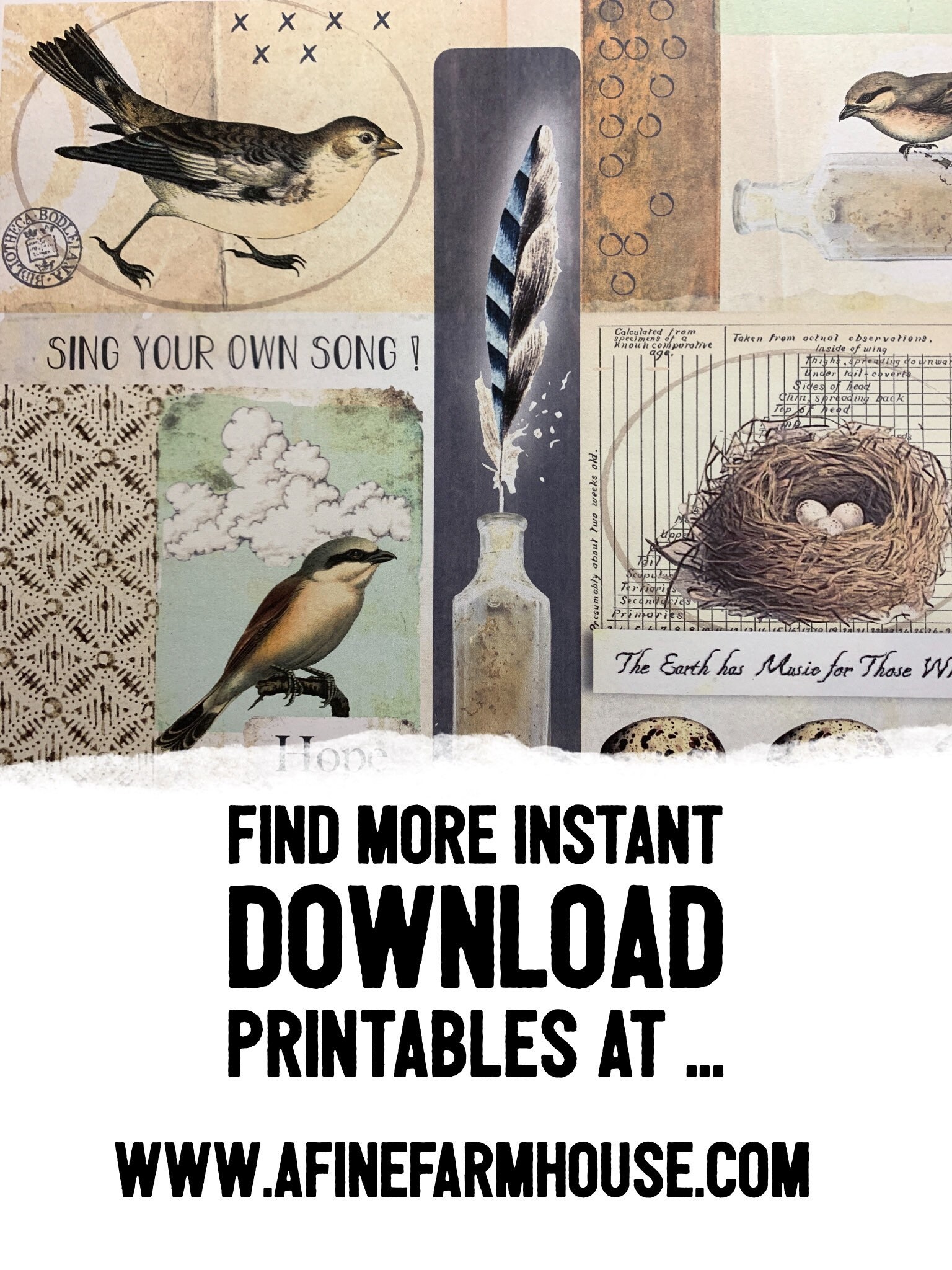 Simple Pleasures PRINTABLE PAGES Instant Download - Etsy
