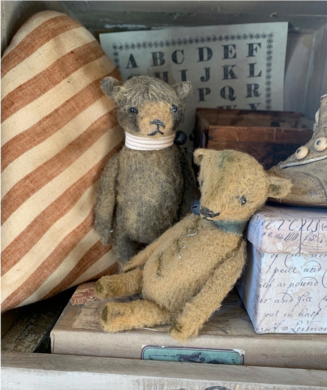 Tiny Ted - PAPER PATTERN - Great for Christmas Ornament or Year Around ...