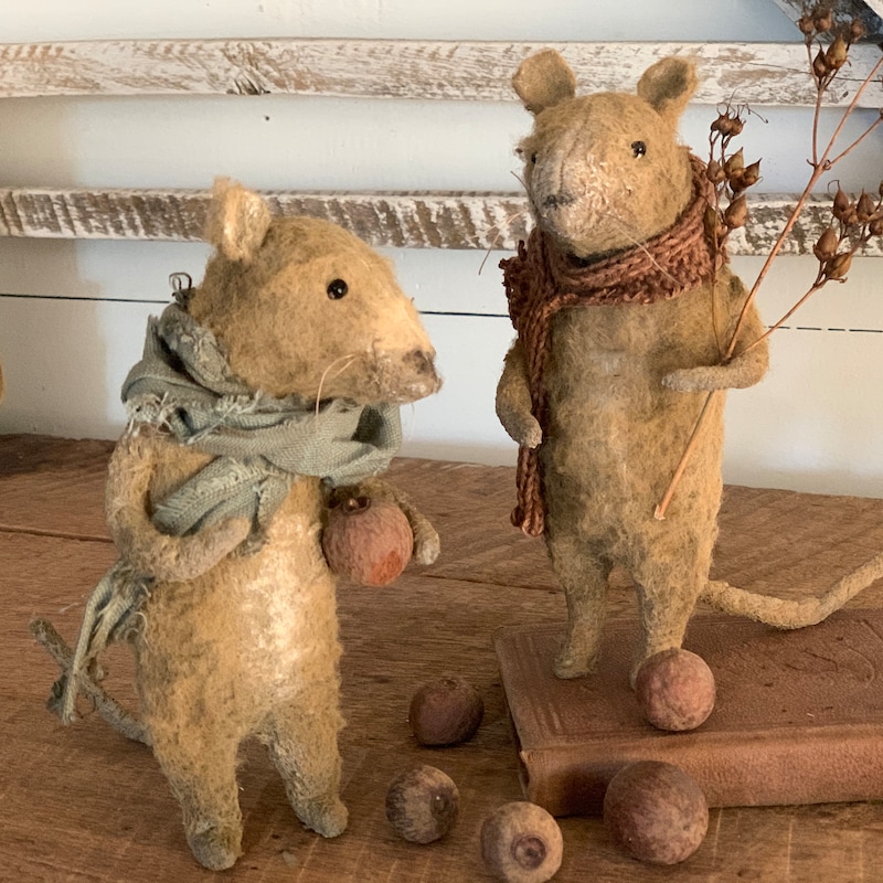 Primitive Mouse - Etsy