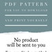 Clementine PATTERN - INSTANT DOWNLOAD - Etsy