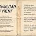 Old Rabbit Printable Set - Etsy
