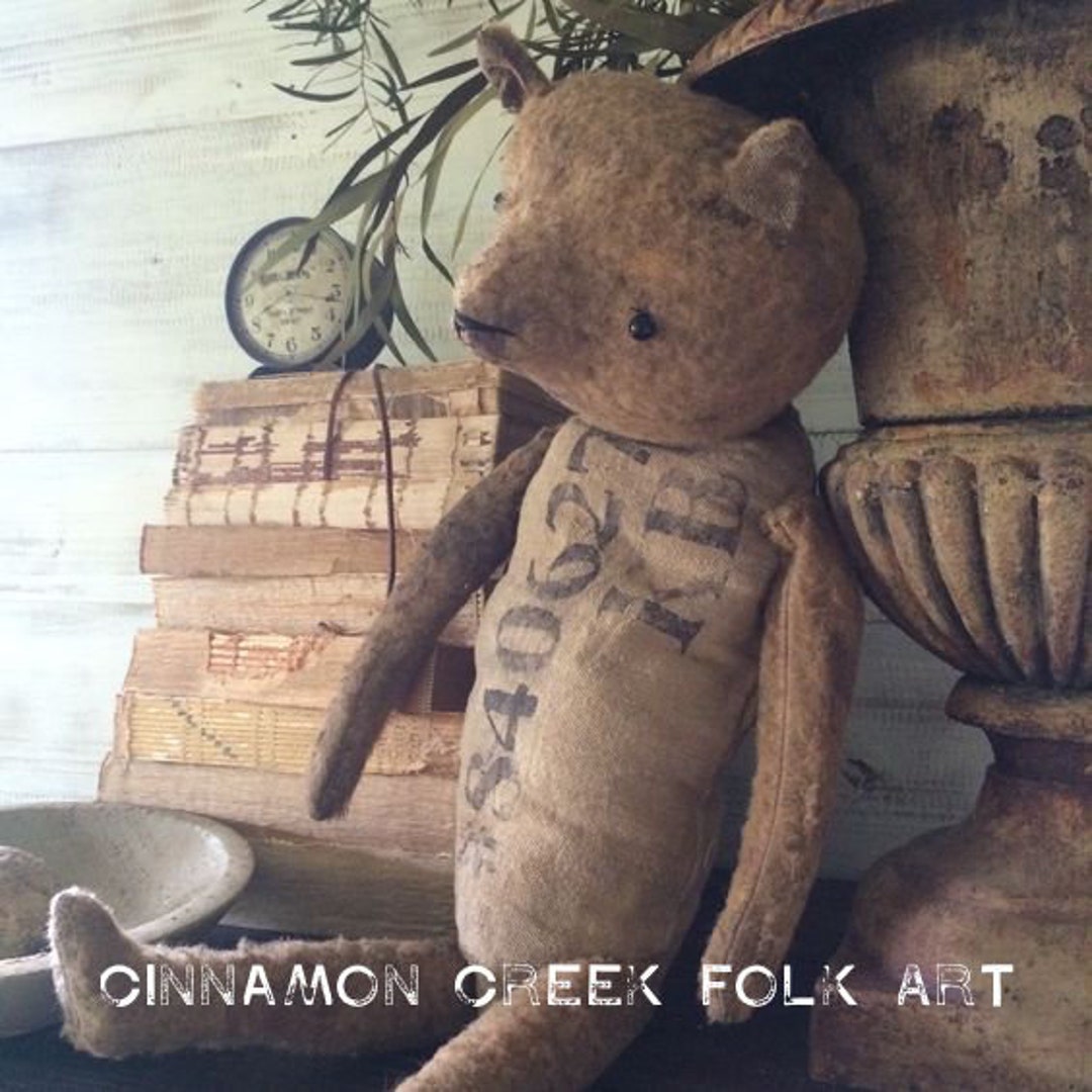 Elijah Bear -PATTERN- Paper Version, Delivered to Your Mailbox - Etsy