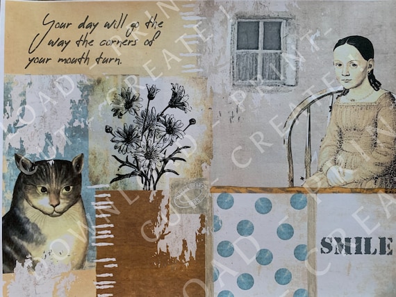 Good Thoughts Printable Pages - Etsy