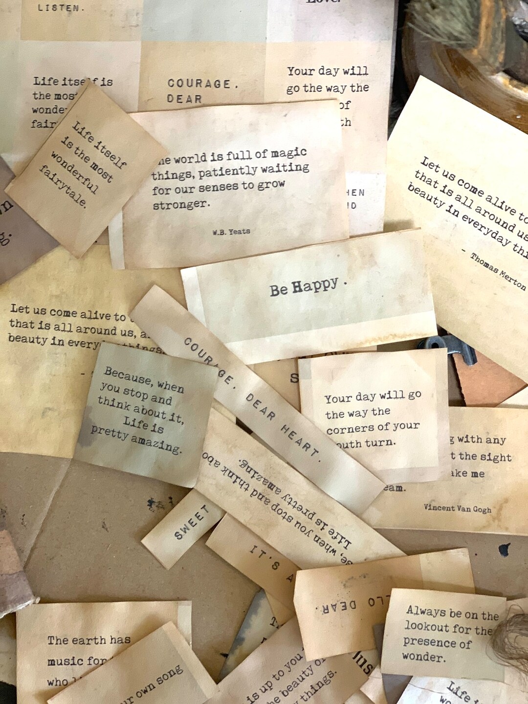 Quote Notes Printable Set - Instant Download - PDF - Etsy