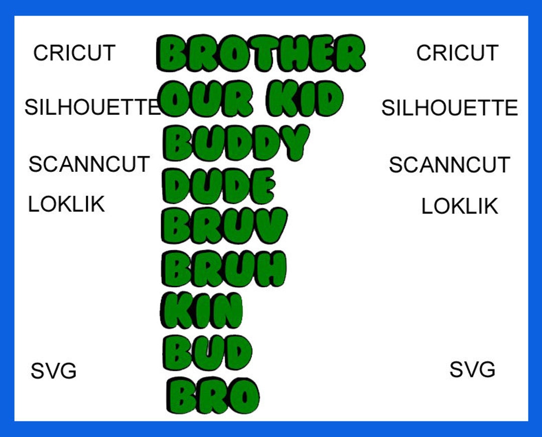 Word Svg Files for Card-making Birthdays Cake Toppers Bunting Banners ...