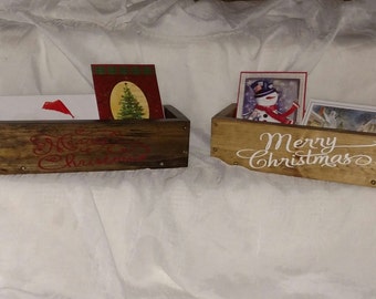 Christmas card holder | Etsy