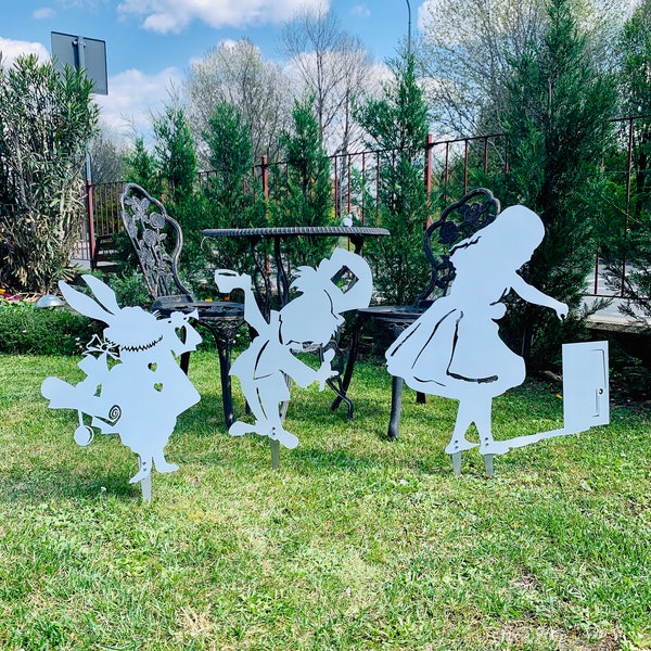 Alice in Wonderland Garden Decor - Etsy