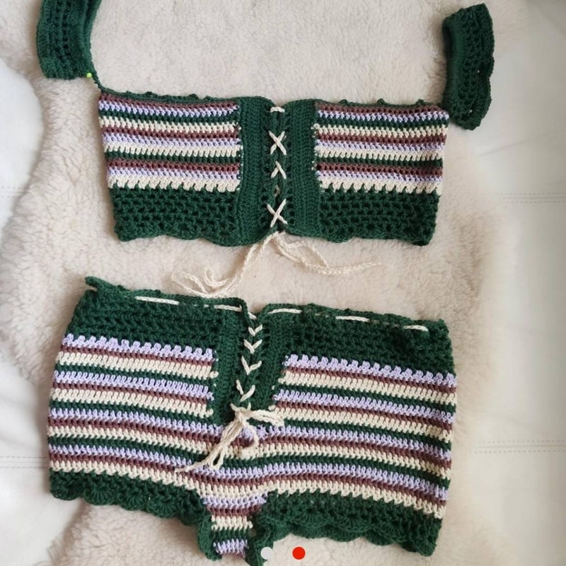 Crochet Set - Etsy