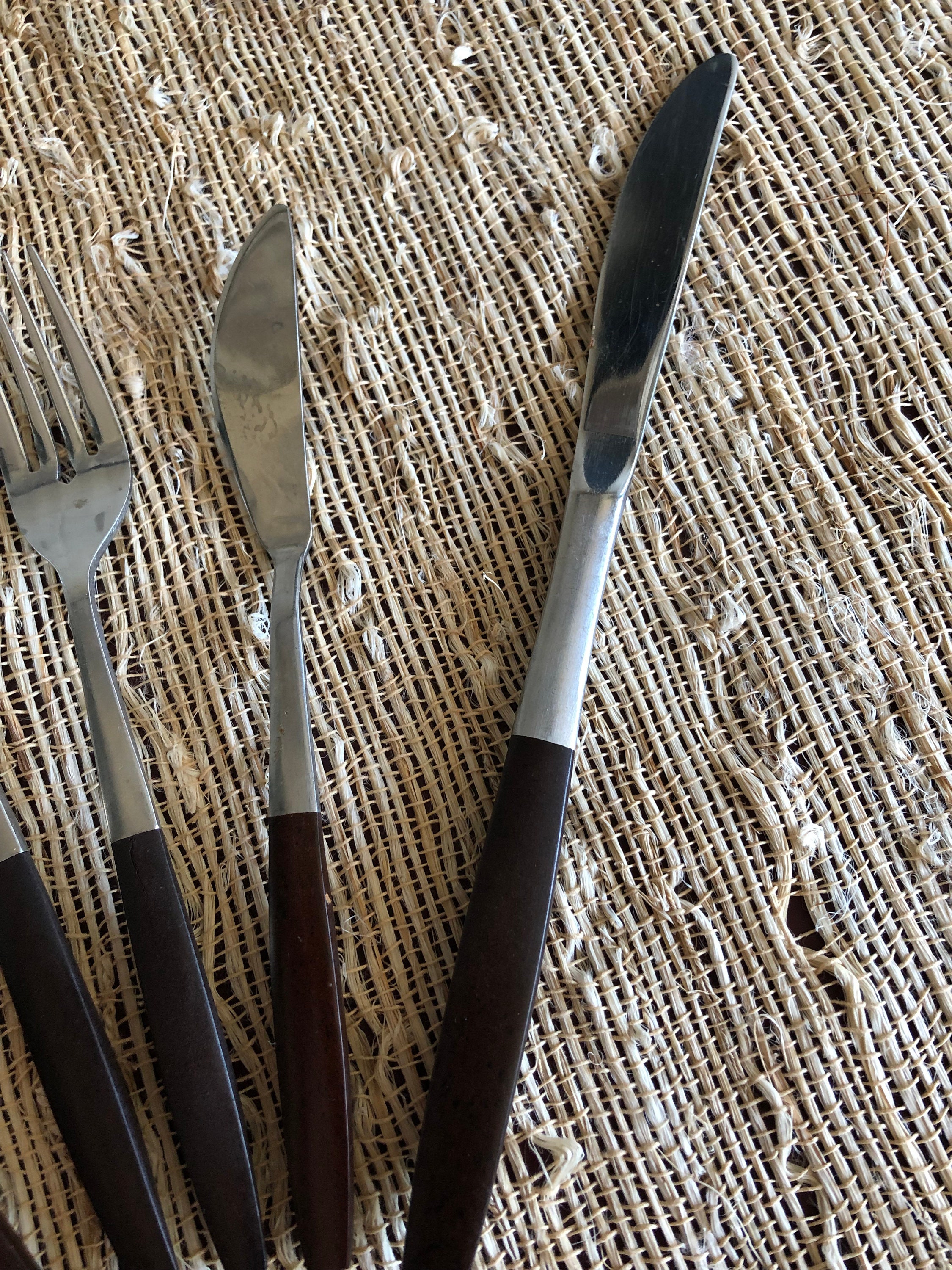 Vintage Interpur Japan Royal Elegance Stainless Steel Flatware With ...