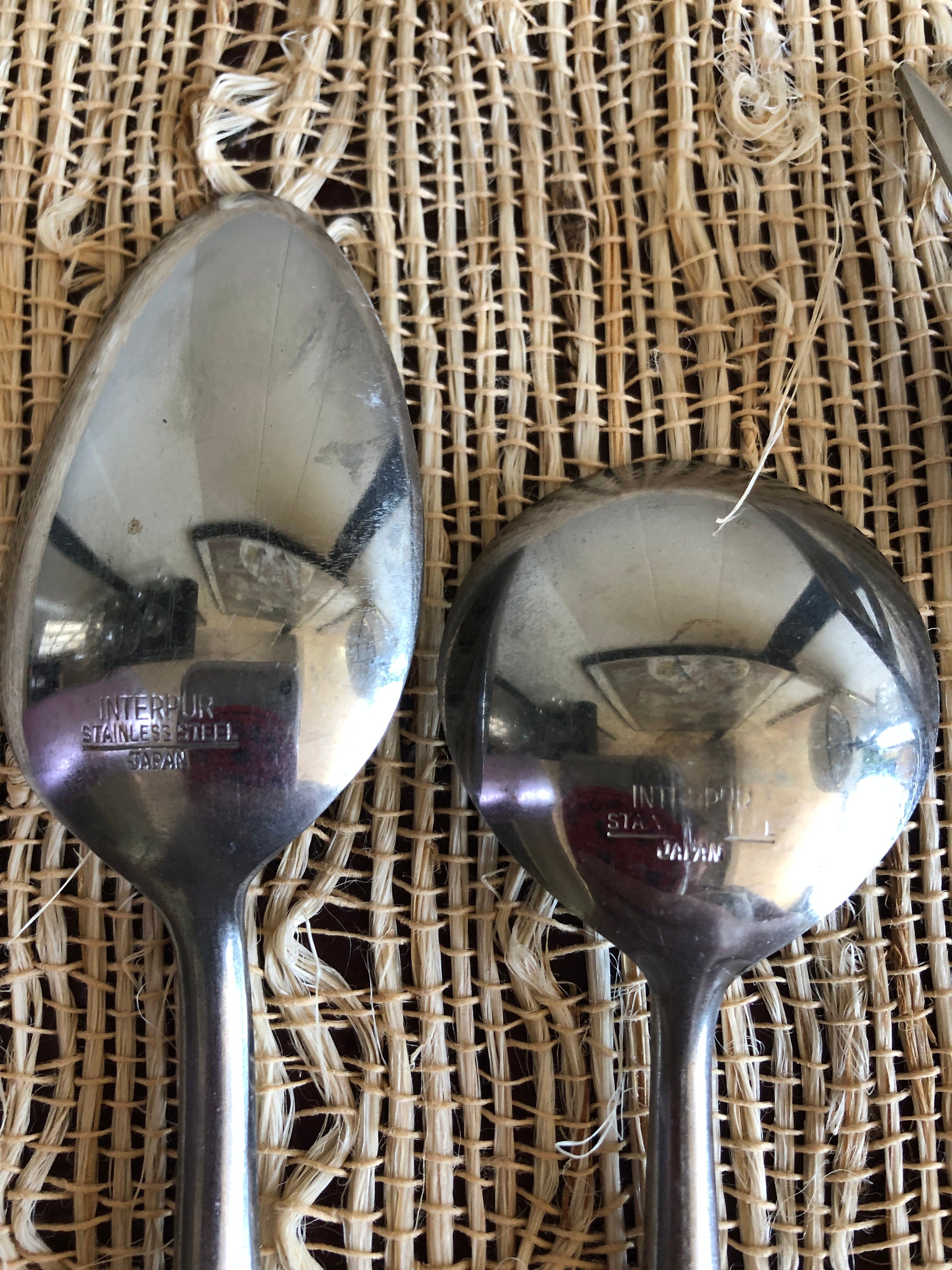 Vintage Interpur Japan Royal Elegance Stainless Steel Flatware With ...