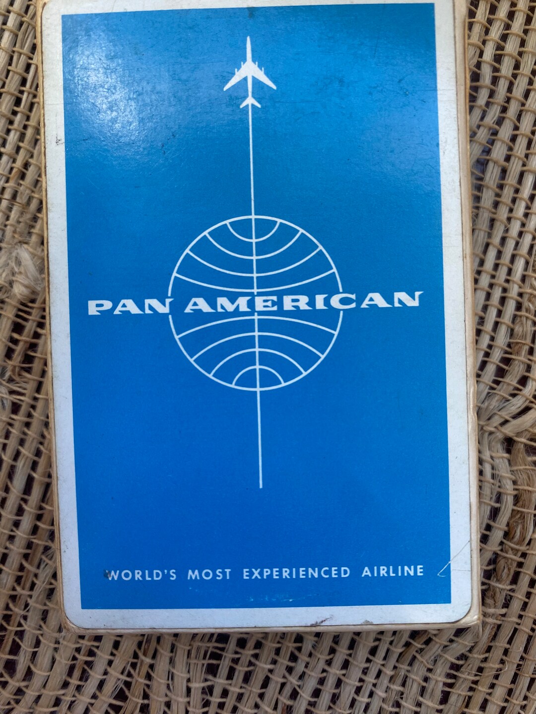 Vintage Pan American Airlines Playing Cards With Plastic Case - Etsy
