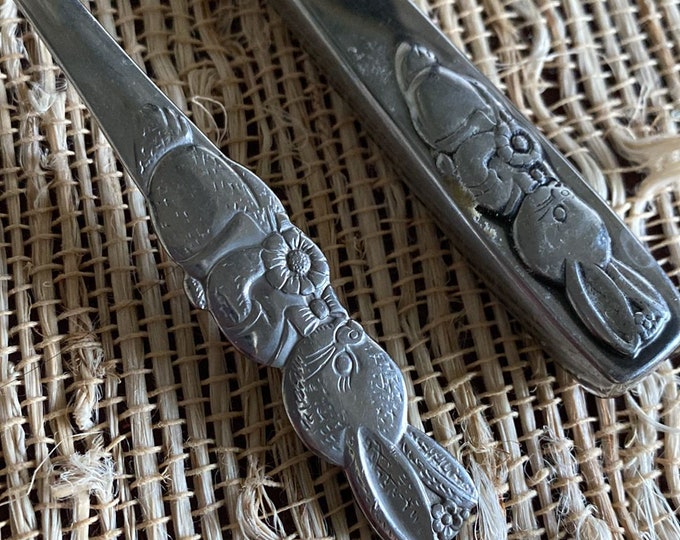 Vintage Oneida Community Stainless Steel Spoon and 3 Butter Knives ...