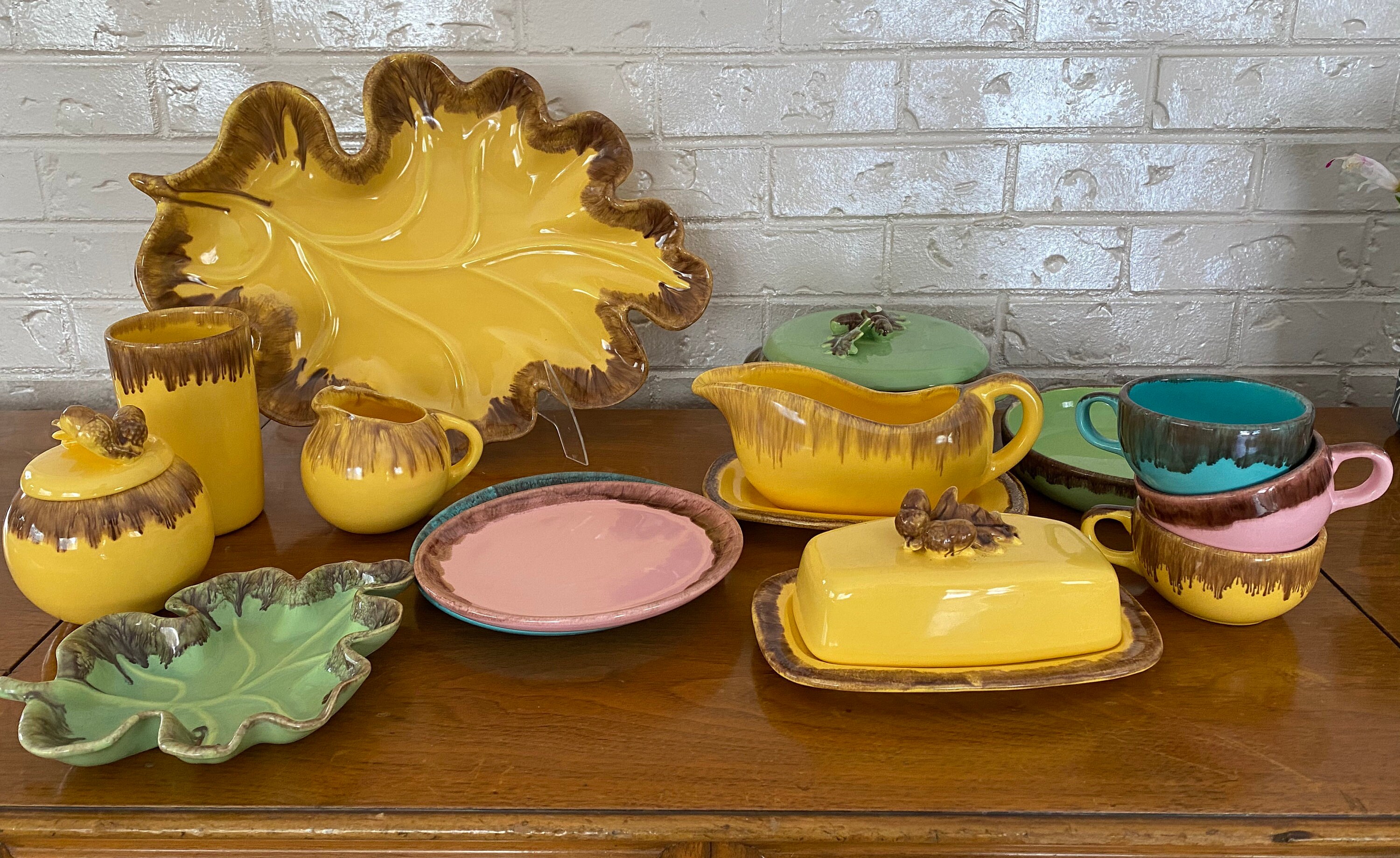 Vintage California Pottery Jaska of California Cascade Ware | Etsy