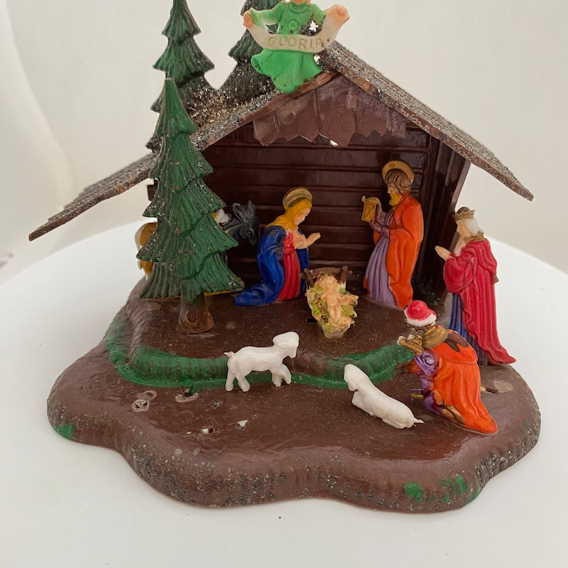 Miniature Nativity Set - Etsy