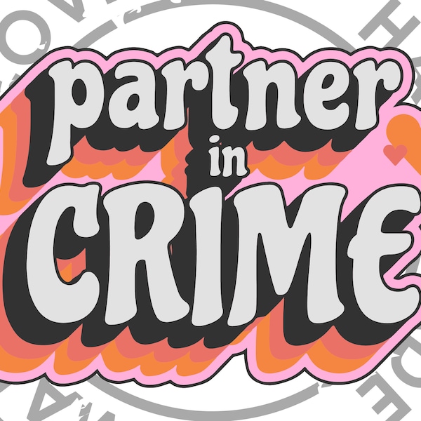 Partners in Crime - Etsy
