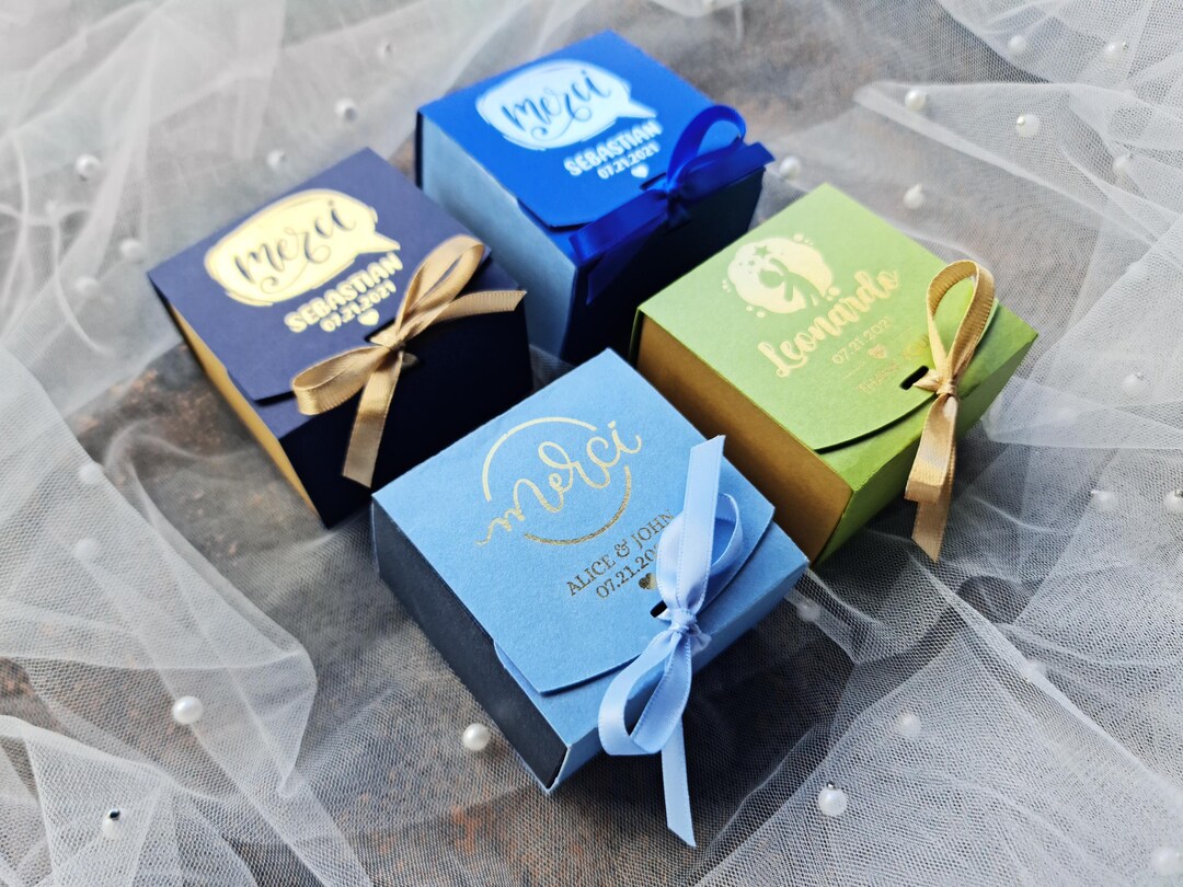 Wedding Favor Boxes. Baby Shower Bonbonniere. Candy Boxes. Custom ...