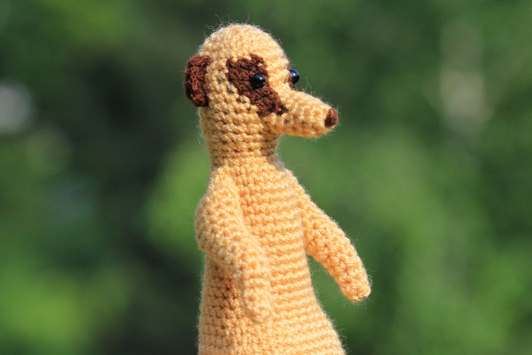 Meerkat Amigurumi Stuffed Toy Meerkat Crochet Handmade Gift for ...