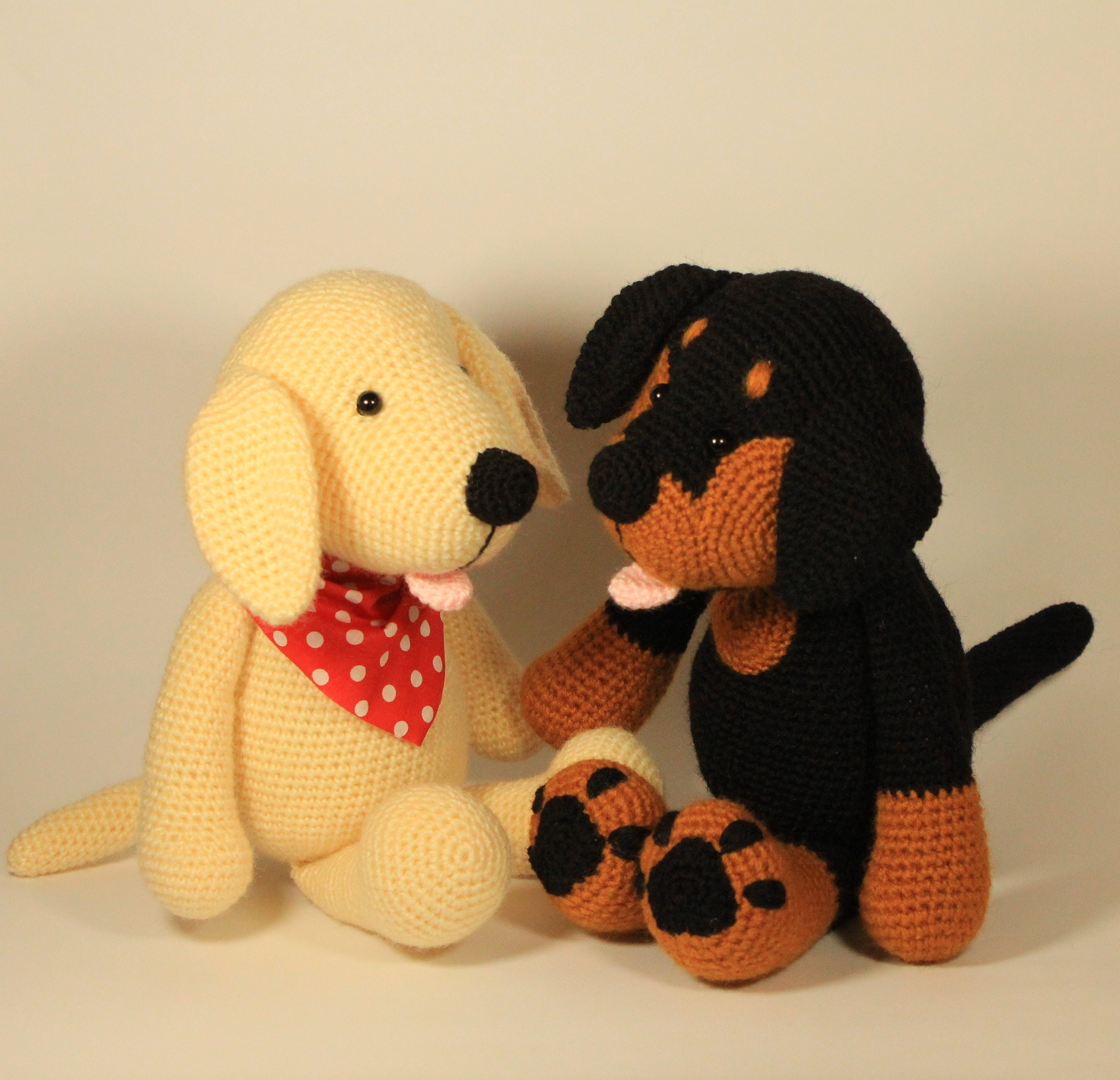 Rottweiler hand made dog READY TO SHIP | Etsy