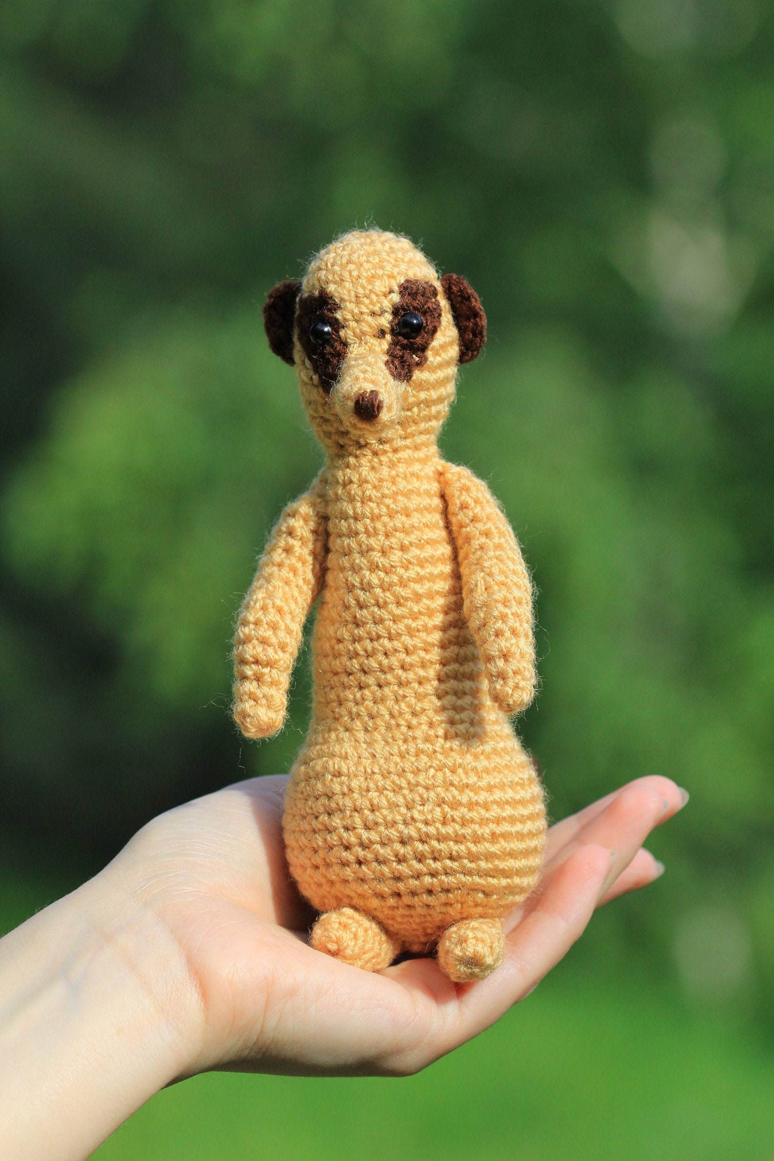 Meerkat or Suricate is a Small Mongoose Handmade Toy READY TO - Etsy UK