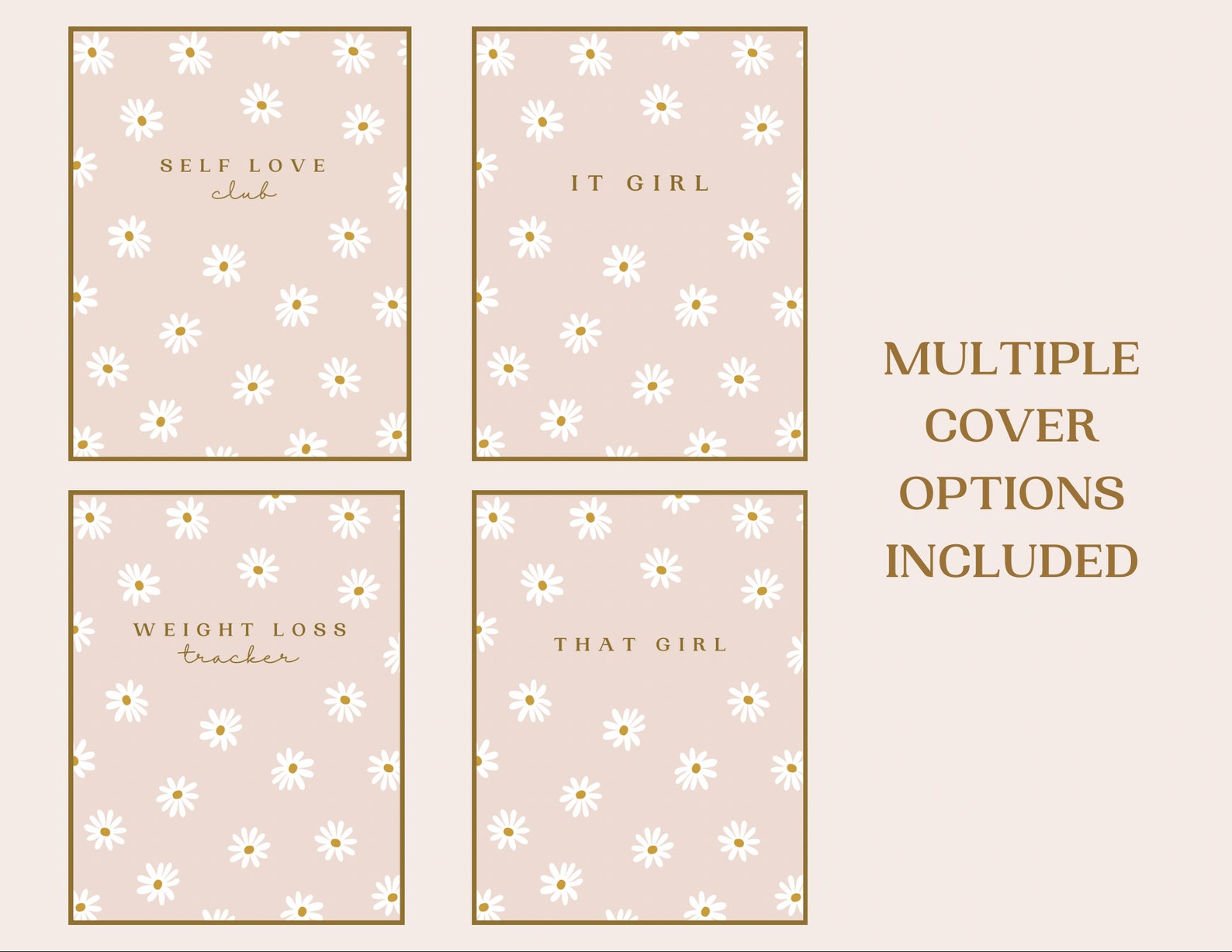 Instant Download | Wellness | Weight Loss Tracker | It Girl Journal ...