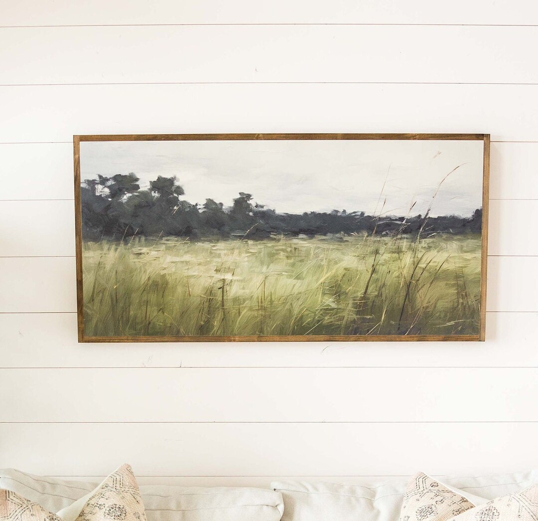 Meadow Wooden Wall Art Sign - Etsy