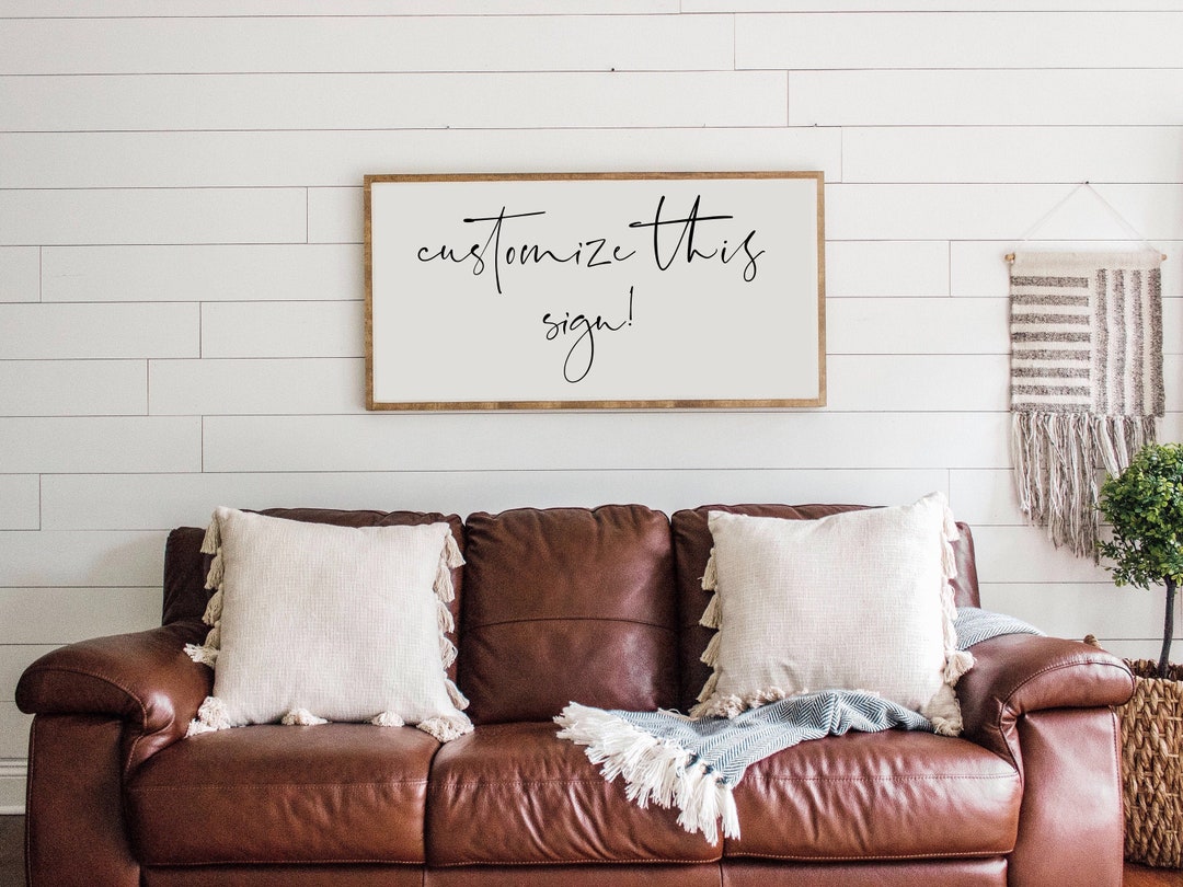 Custom Wooden Wall Art Sign | Choose Your Sign and Quote! - Etsy