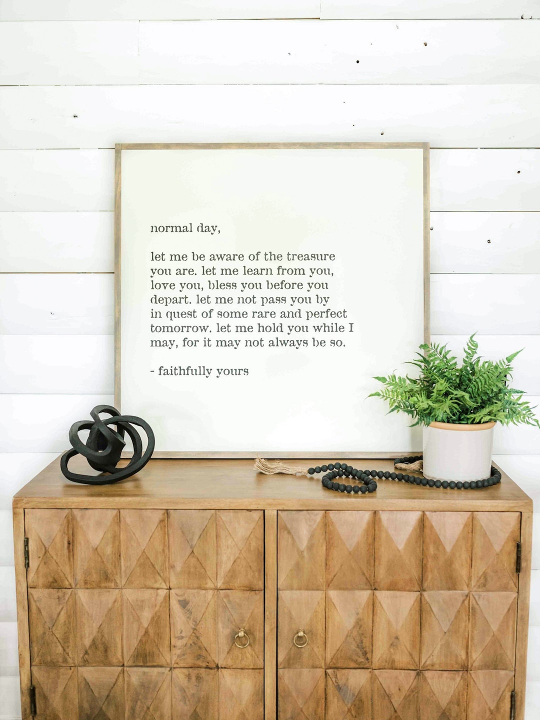 Normal Day Wooden Wall Art Sign - Etsy
