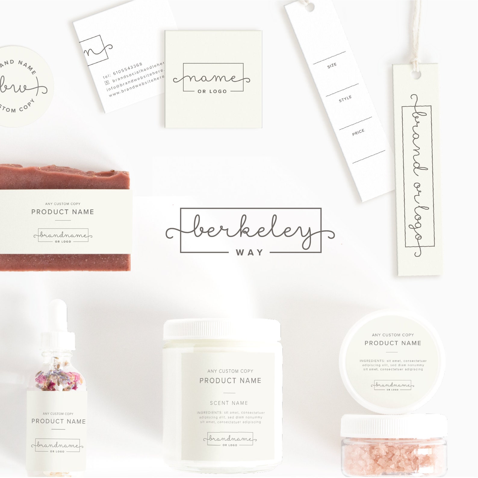 Premium Business Cards Custom Calling Card Template - Etsy