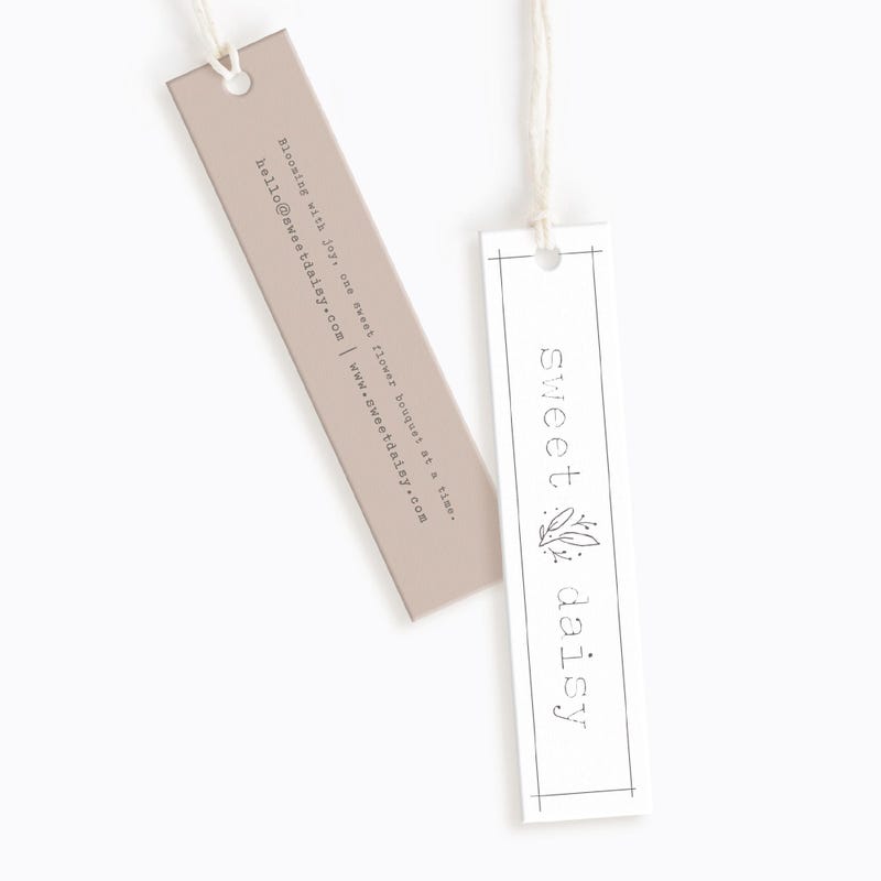 Perforated Hang Tags - Etsy