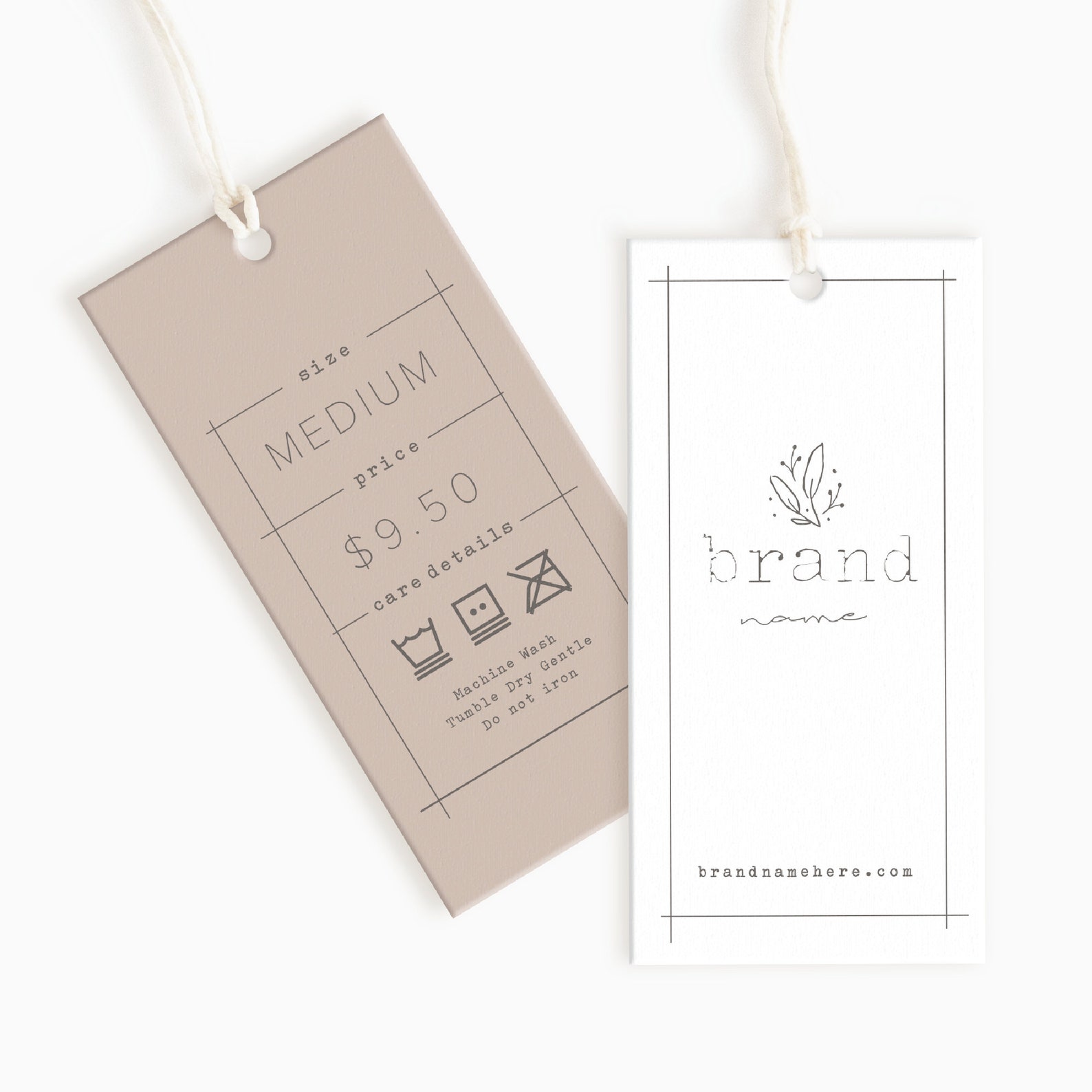 Coupon Card Thank You Coupon Custom Product Tags Printed - Etsy
