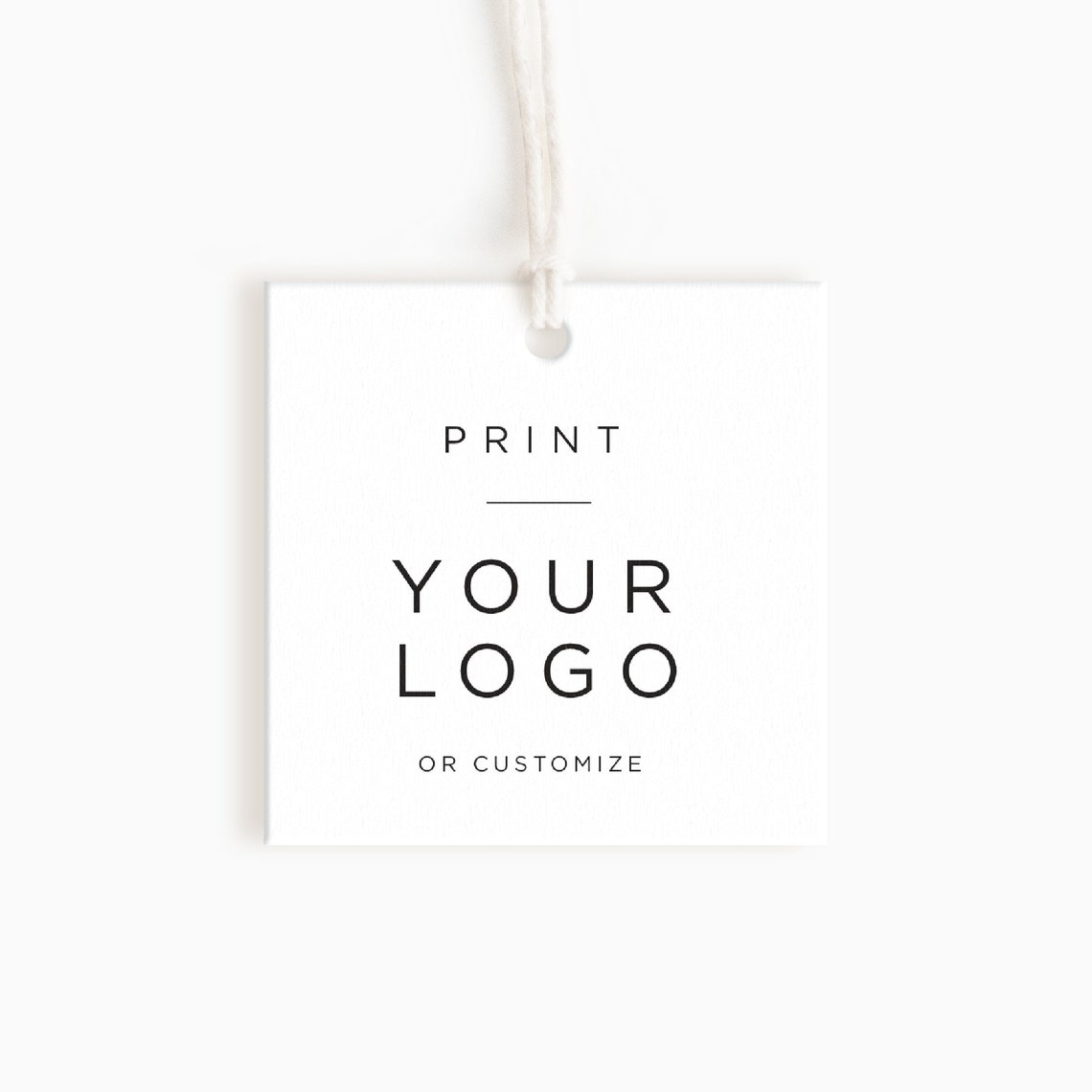 Tag Us on Instagram Knitting Labels Swing Tags Clothing | Etsy