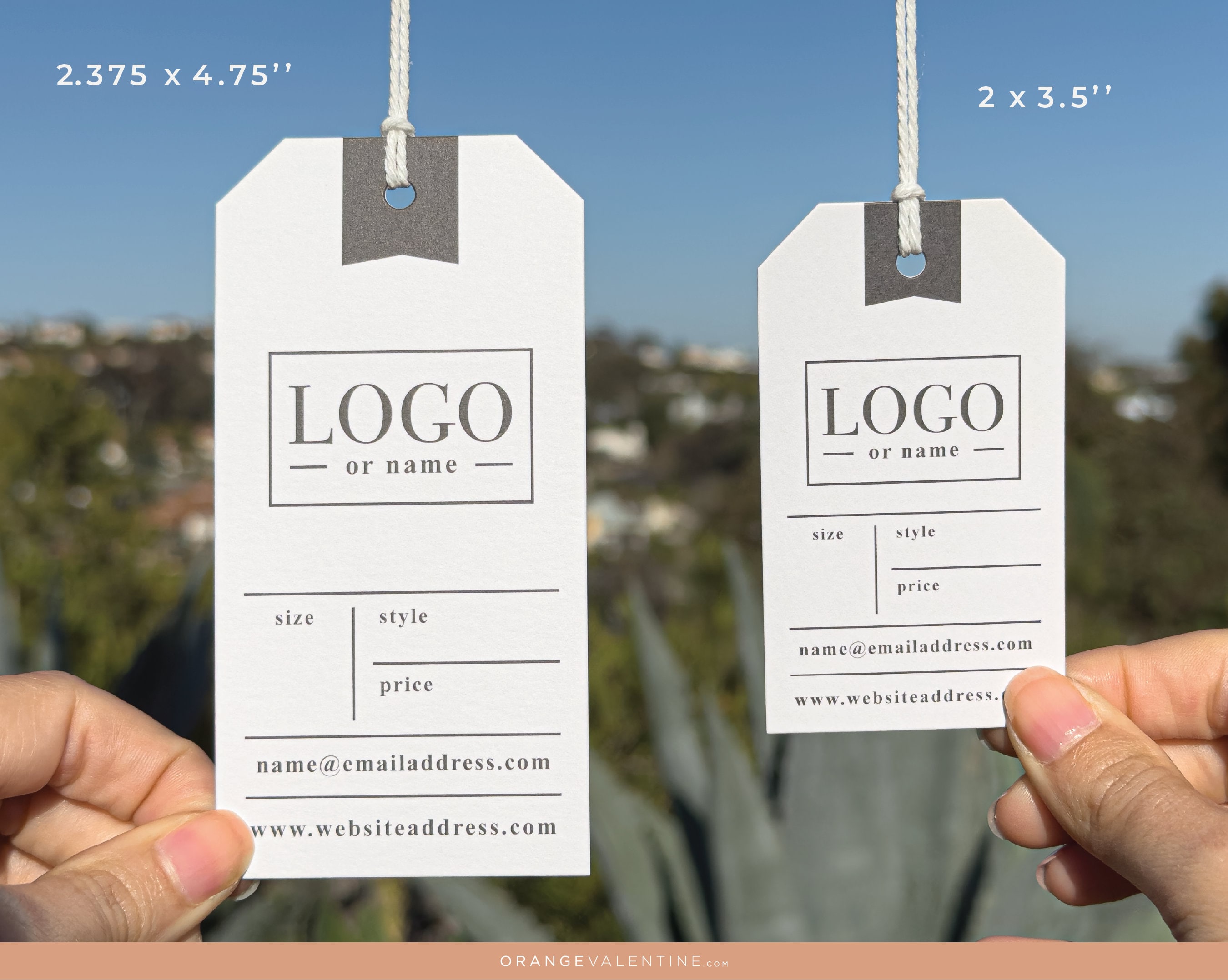 Custom Clothing Labels Clothing Tags Custom Hang Tags - Etsy UK