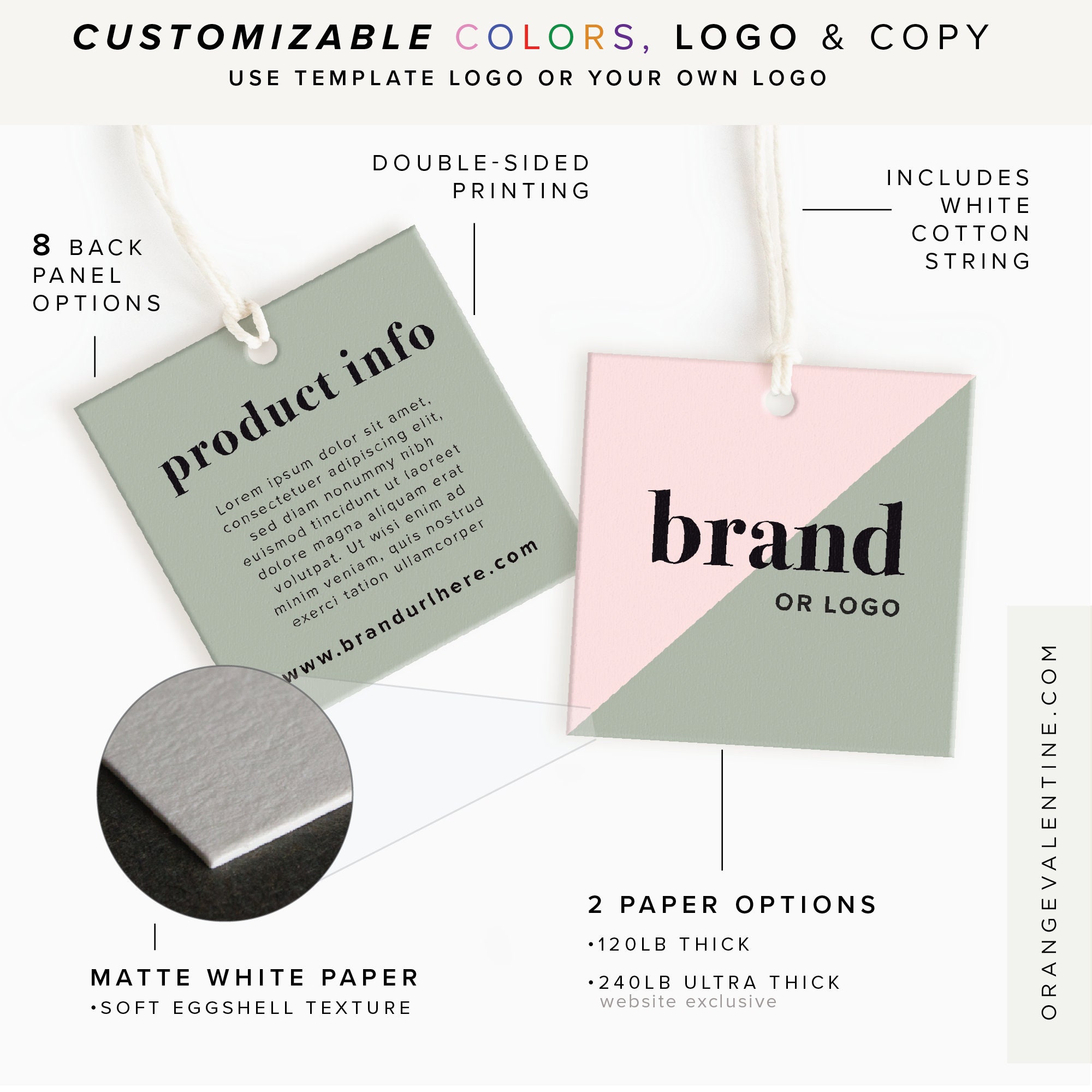 Knitting Labels Swing Tags Clothing Tags Custom Custom | Etsy