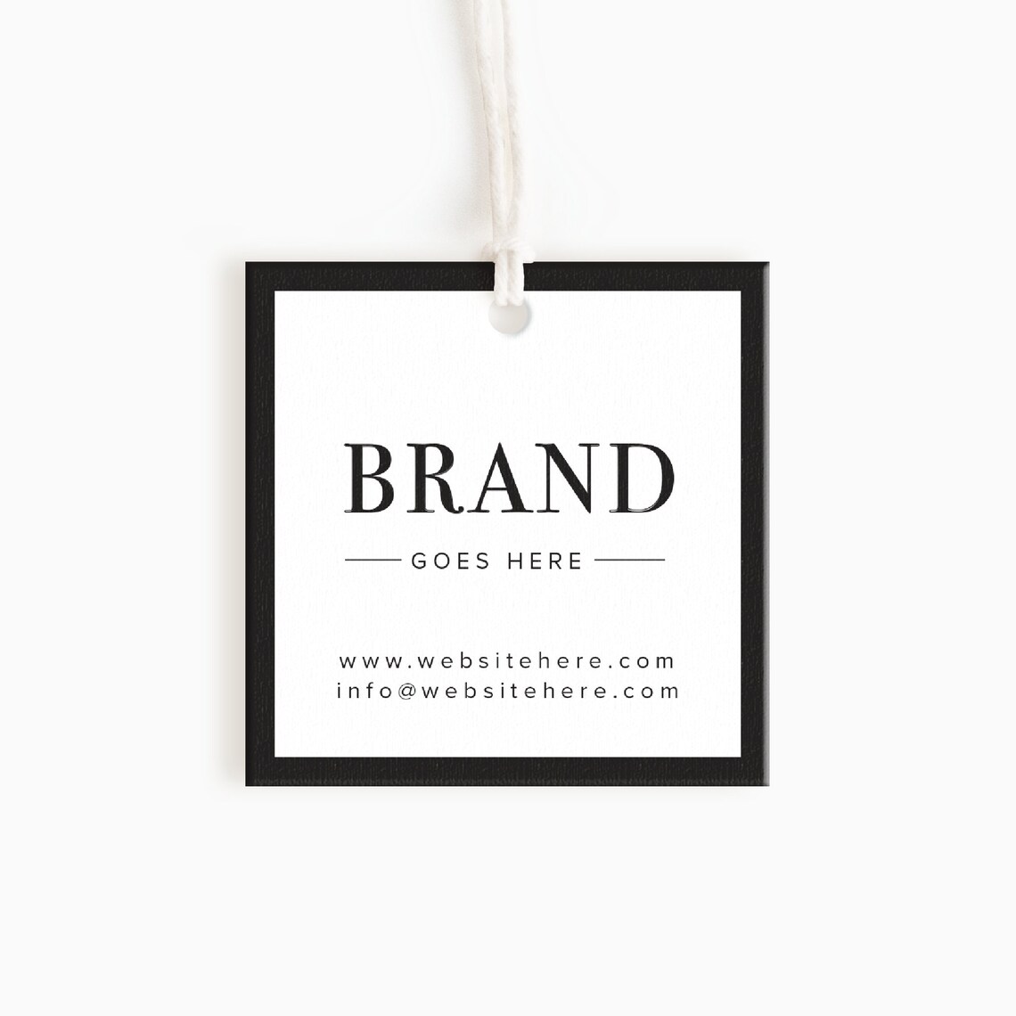 Clothing Tags Custom Knitting Labels Swing Tags Product Etsy