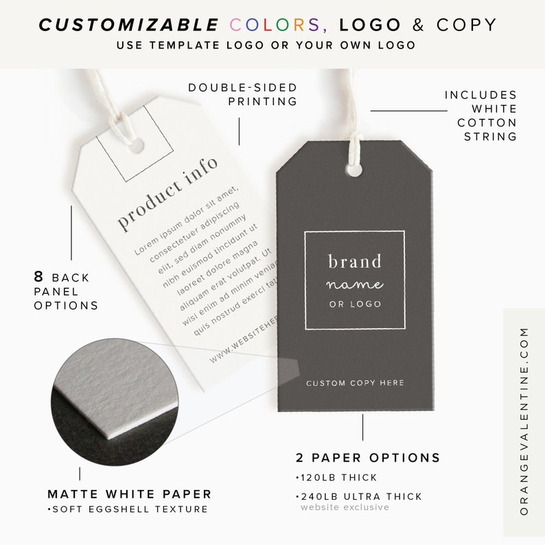 Clothing Tags Custom Custom Tags for Handmade Items - Etsy New Zealand