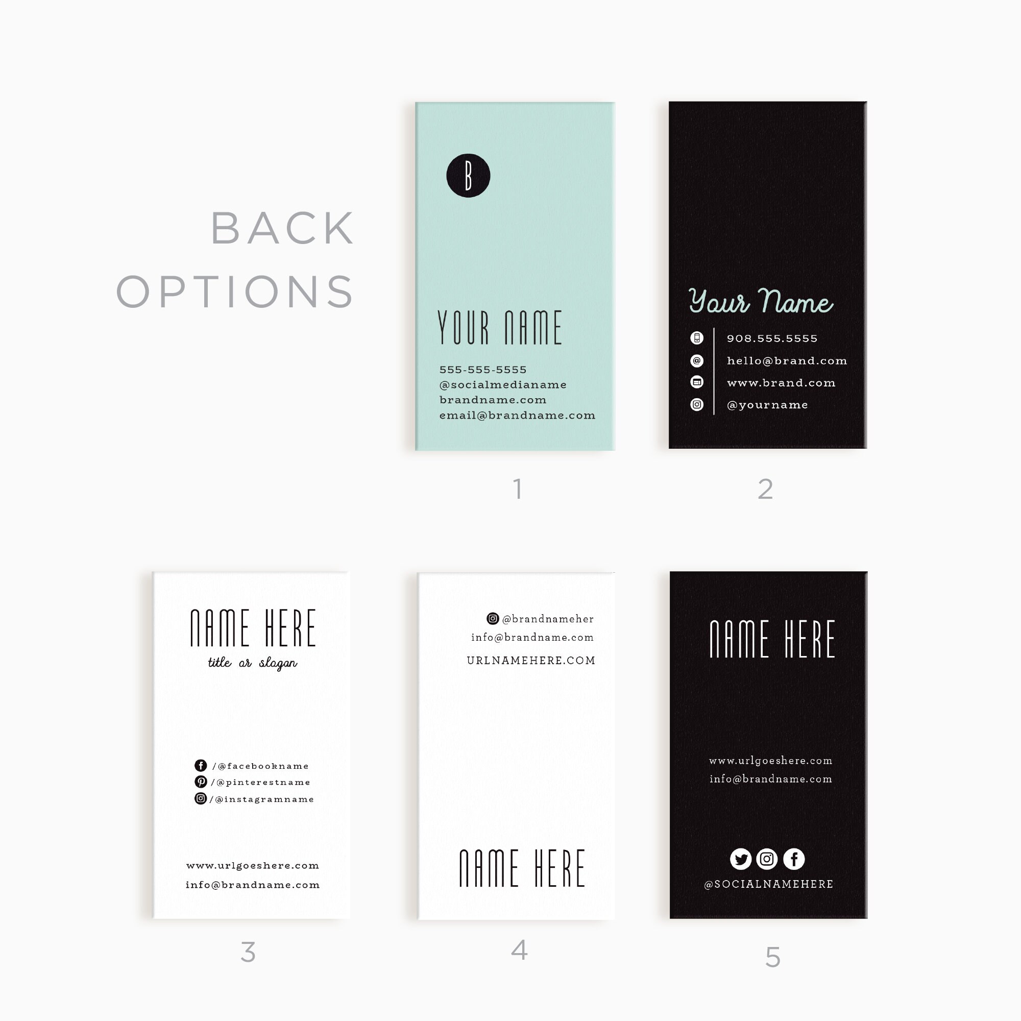 Custom Calling Card Custom Business Cards Unique Business | Etsy